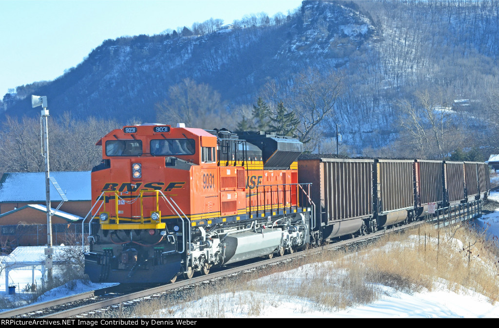 BNSF 9031, CP's River Sub.